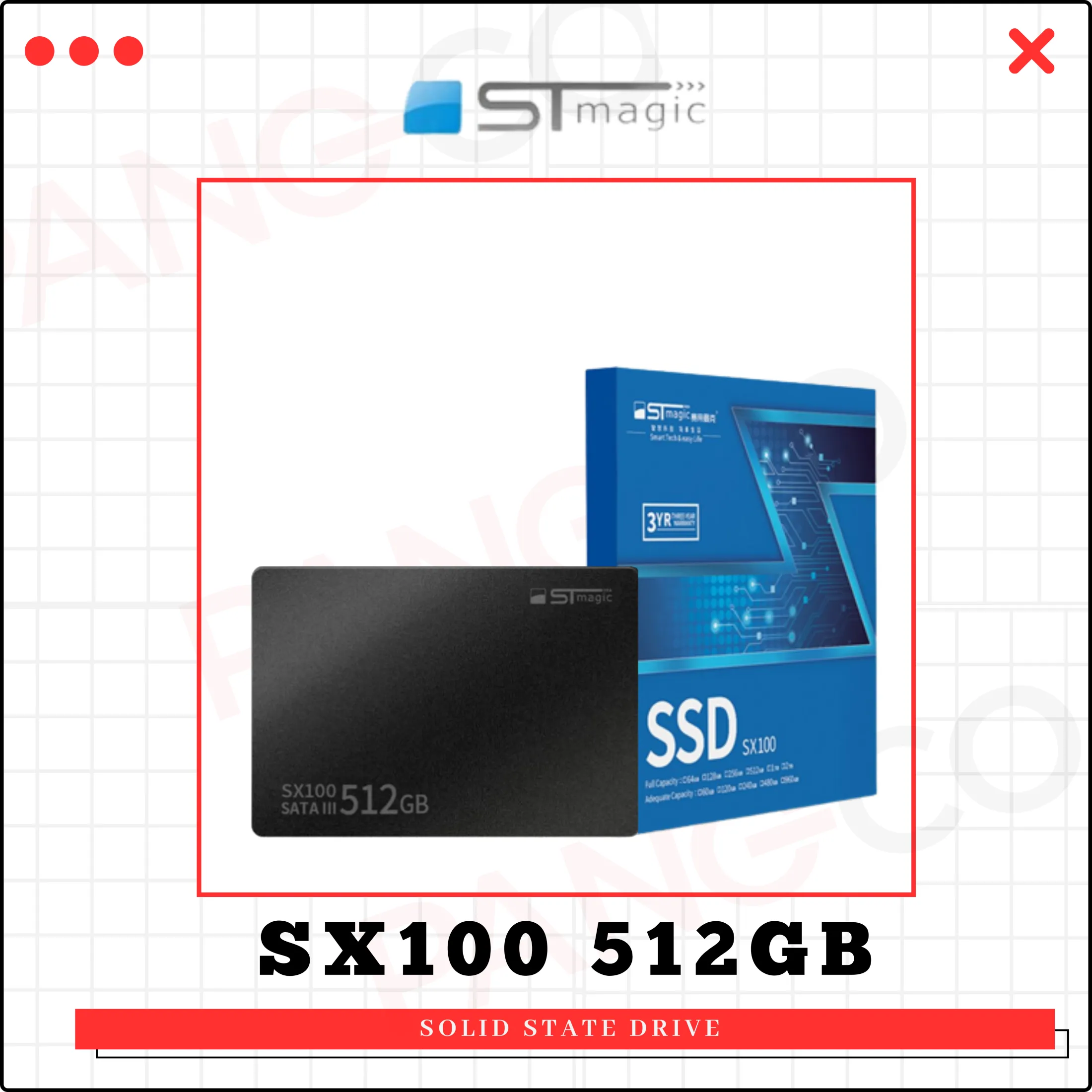 ST MAGIC 128GB 256GB 512GB 1TB SSD 2.5 SATA III Internal Hard Drive For ...