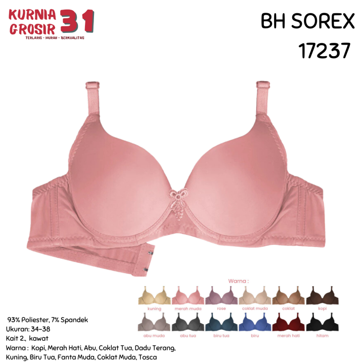 BH SOREX 17237 Kawat Busa Tipis / Pakaian Dalam SOREX / BH Kawat ...