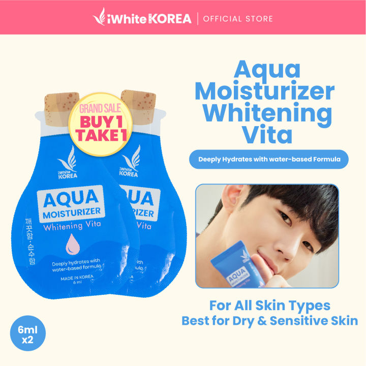 iWhite Korea Aqua Moisturizer Sachet 6ml 2pc | Lazada PH