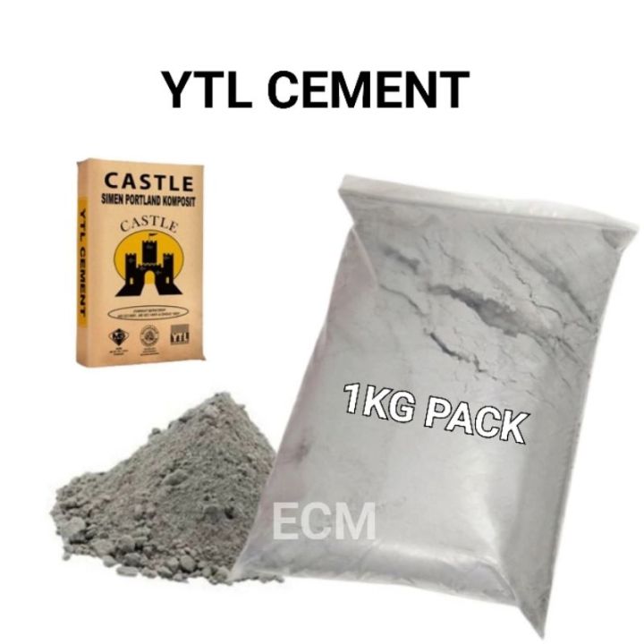 YTL CASTLE CEMENT / SIMEN (1KG / 2KG REPACKED) General Purpose Cement ...