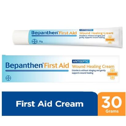Bepanthen First Aid Antiseptic Wound Healing Cream 30g Exp:11/25 | Lazada