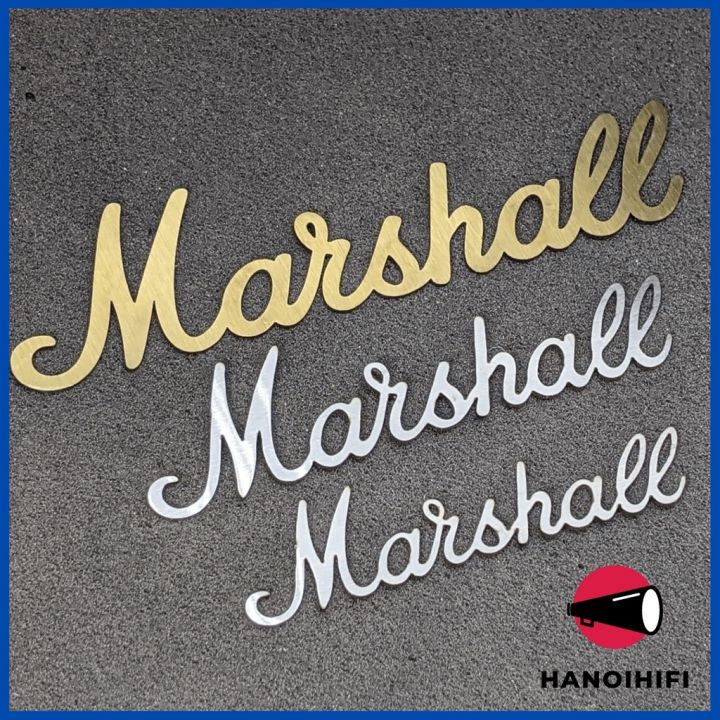 logo marshall Letters Steel laser Cut Speaker From Hanoi hifi shop ...