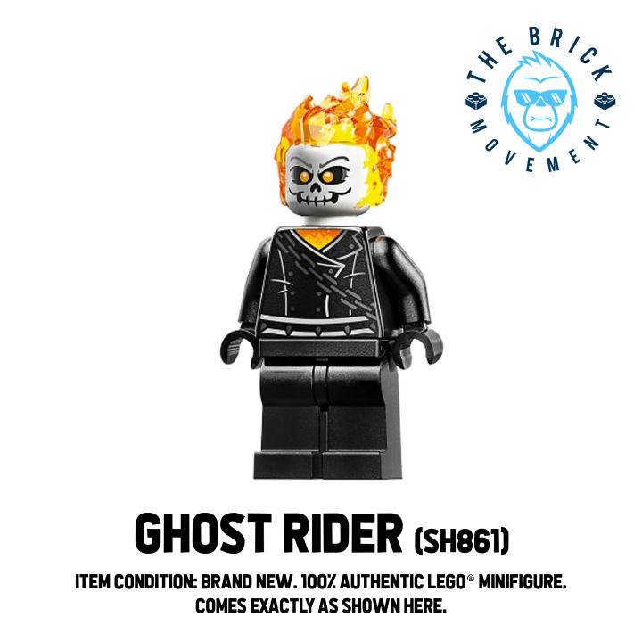 LEGO® MARVEL Ghost Rider Minifigure | Lazada PH