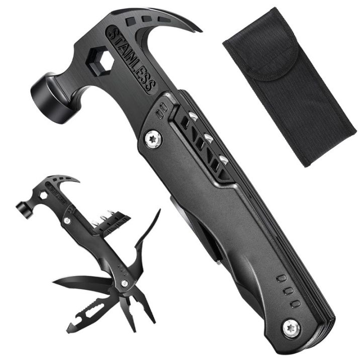 12 in 1 Portable Multi Functional Hammer Outdoor Camping Multi Tool Set ...