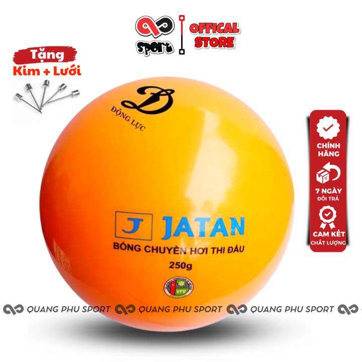 Quả Bóng Chuyền Hơi Động Lực JATAN 200g, 250g, 300g Cao Cấp (Tặng Kèm Kim + Lưới) | Lazada.vn