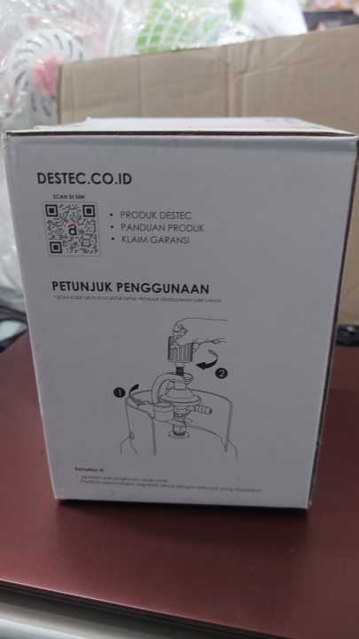 DESTEC Gas Regulator COM 201-M Kepala Gas LPG Sistem Putar - METER ...