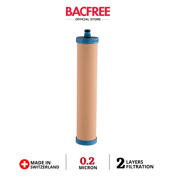 BACFREE SwissTech Premium Micro-ceramic Water Purifier/Filter Cartridge ...
