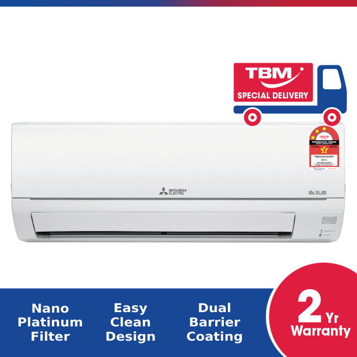 [TBM Delivery Klang Valley Only] Mitsubishi MS-JR10VF Air Cond 1.0Hp ...
