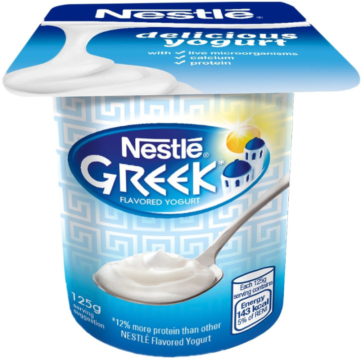 Nestle Greek Plain Yogurt 125g | Lazada PH