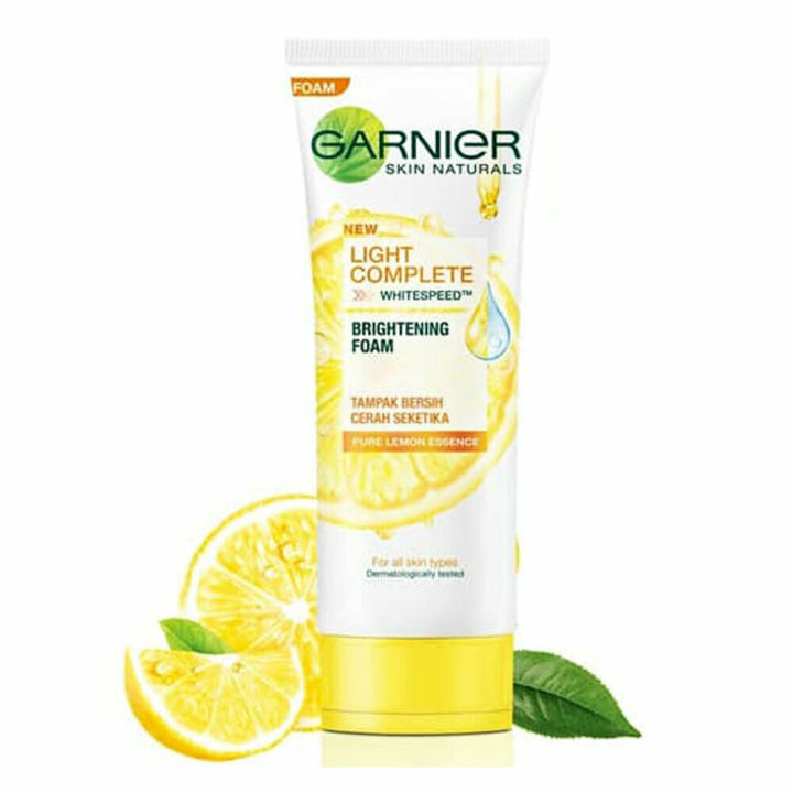 GARNIER BRIGHT COMPLETE Vitamin C100ml RANDOM - Sabun Pencuci Muka ...