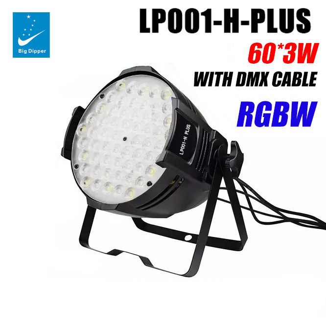 Big Dipper LP001-H PLUS Stage Lights LED 60 3W RBGW Par Lights With DMX Cable | Lazada PH