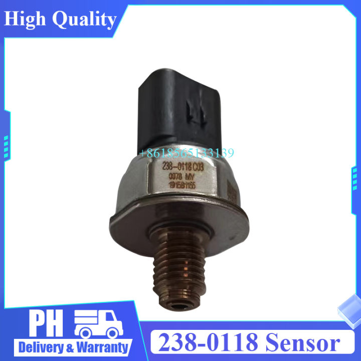 Oil Pressure Sensor 2380118 238-0118 For E320D E321D E323D Excavator ...