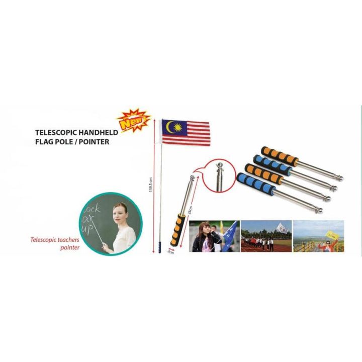 Telescopic Handheld Flag Pole/Pointer | Lazada