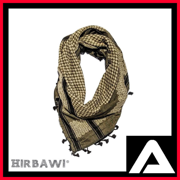 Hirbawi Kufiya - Royal Yellow - Authentic Made in Palestine - Keffiyeh ...