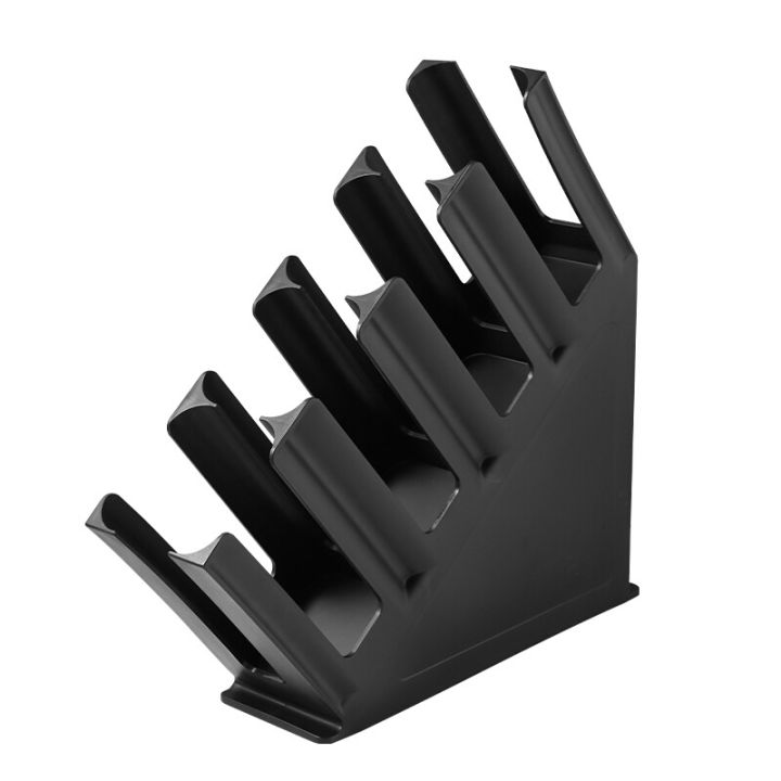 4 Cup holder Rack Counter Coffee Cup Lid Holder 4 Compartments Plastic ...