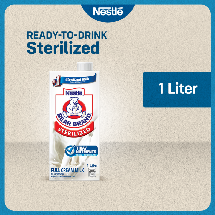 BEAR BRAND Sterilized UHT Milk 1L | Lazada PH