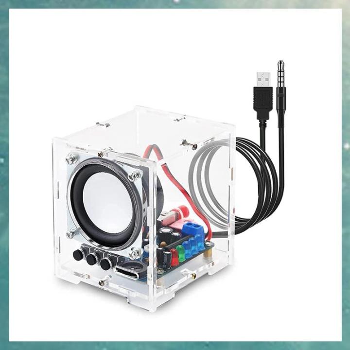 DIY Bluetooth Speaker Kit Portable Soldering Project Speaker Kit Audio ...