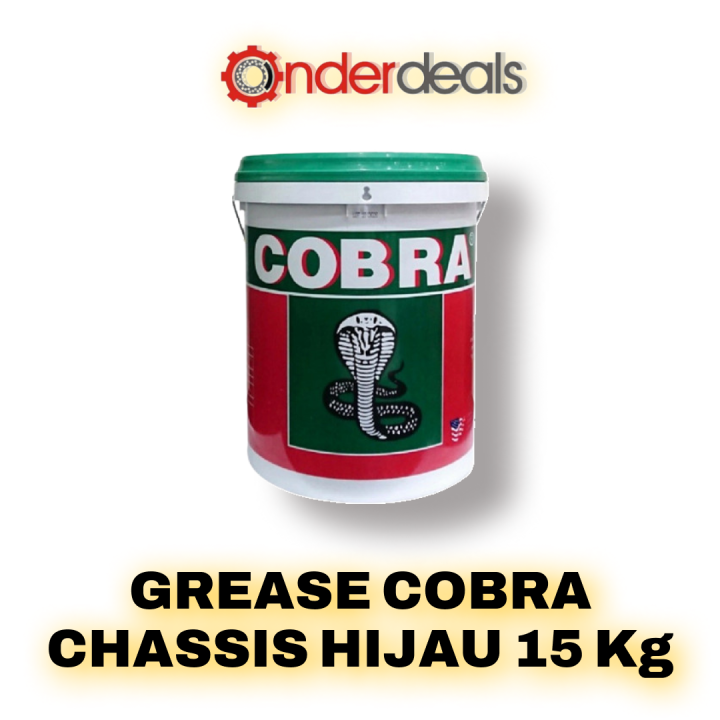 Gemuk Stempet GREASE COBRA CHASSIS HIJAU 15 KG | Lazada Indonesia