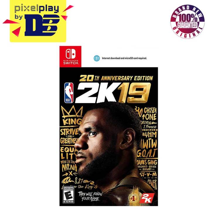 NSW NBA 2K19 20TH ANNIVERSARY EDITION (ASIAN) | Lazada PH