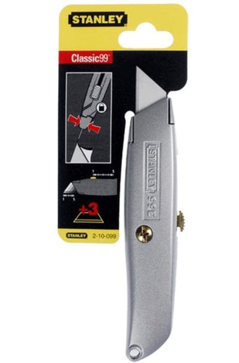 STANLEY Classic 99 Utility Cutter, Retractable, 6-Inch, (10-099 ...