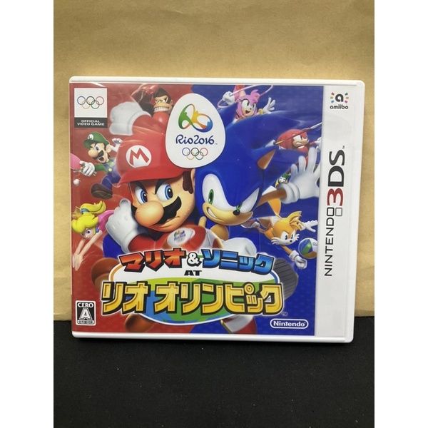 ตลับแท้ [3DS] Mario & Sonic at the Rio 2016 Olympic Games (CTR-P-BGXJ ...