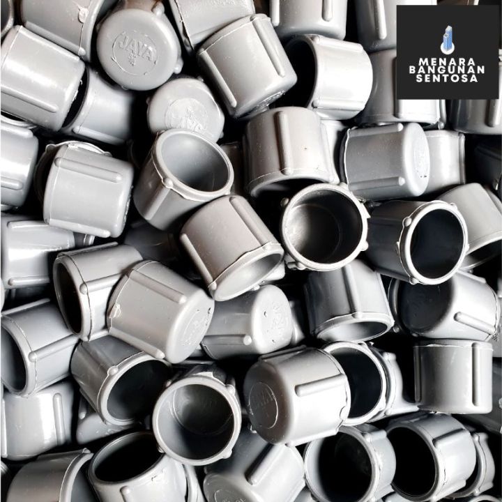 Dop PVC Jaya TS 1/2 Inch - Fitting Pipa Tutup Cap Pipa | Lazada Indonesia