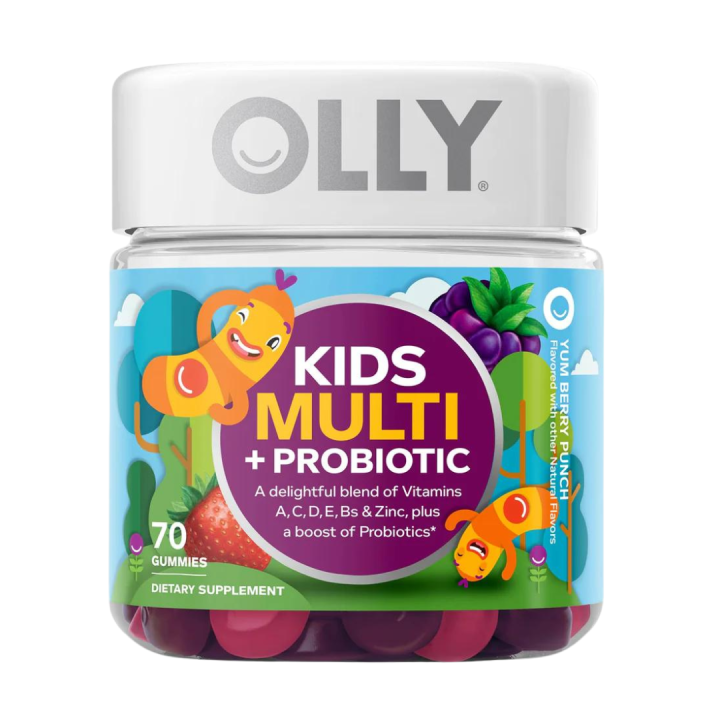 OLLY Kids | Multi + Probiotic Gummy Multivitamin, 35 Day Supply (70 ...