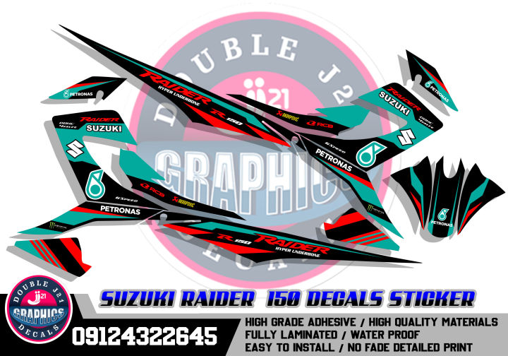 Suzuki Raider 150 Decals Sticker | Lazada PH