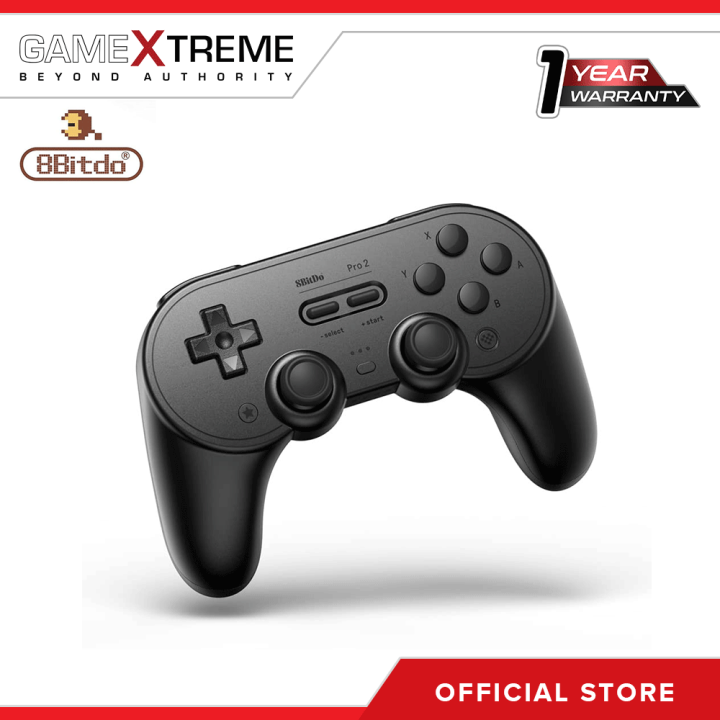 8Bitdo Pro 2 Bluetooth Gamepad (Black Edition) for Switch/Windows ...