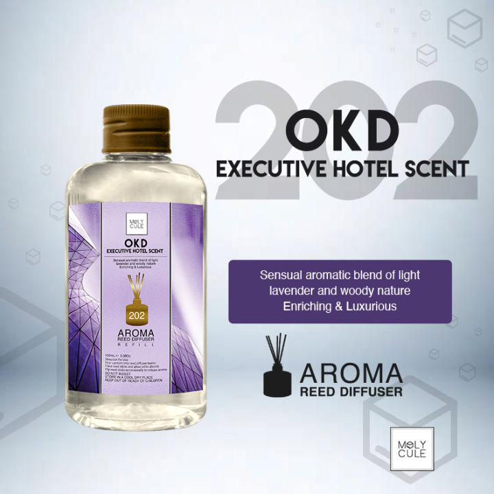 MOLYCULE OKD Aroma Reed Diffuser Oil Home Fragrance Hotel Scent | Lazada PH