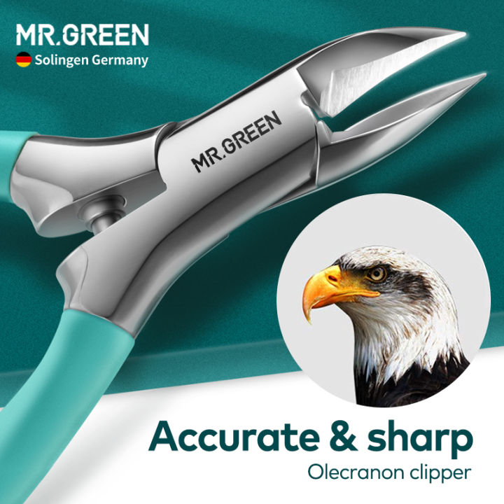 German MR.GREEN Ingrown toenail clipper Nail cutter for thick or ...