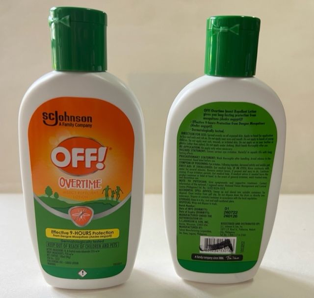 Off Lotion, Overnight Insect Repellent 100 ml. | Lazada PH