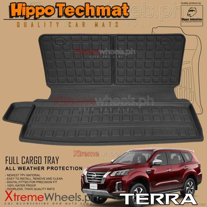 Nissan Terra VL EL VE 2019 - 2024 Full Cargo / Trunk Tray Only ( Hippo Techmat version 2 Deep ...