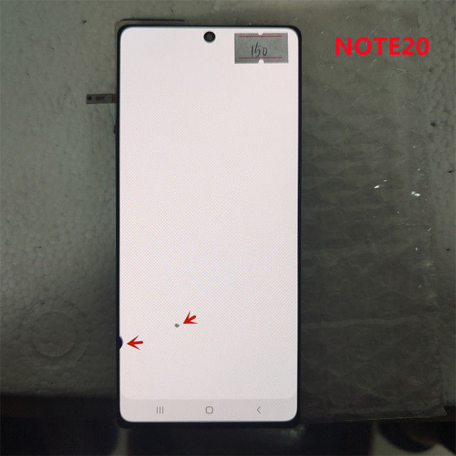 AMOLED สำหรับซัมซุงโน้ต20จอ LCD สำหรับ Samsung Galaxy Note20จอแสดงผล SM ...