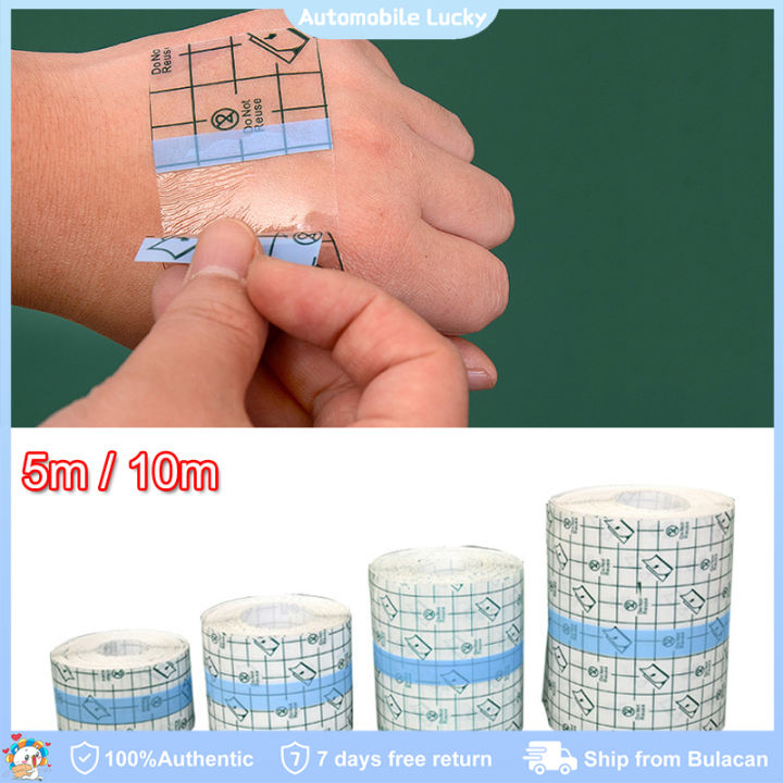 10M Waterproof Medical Tape Transparent Anti-allergic PU Film Wound ...