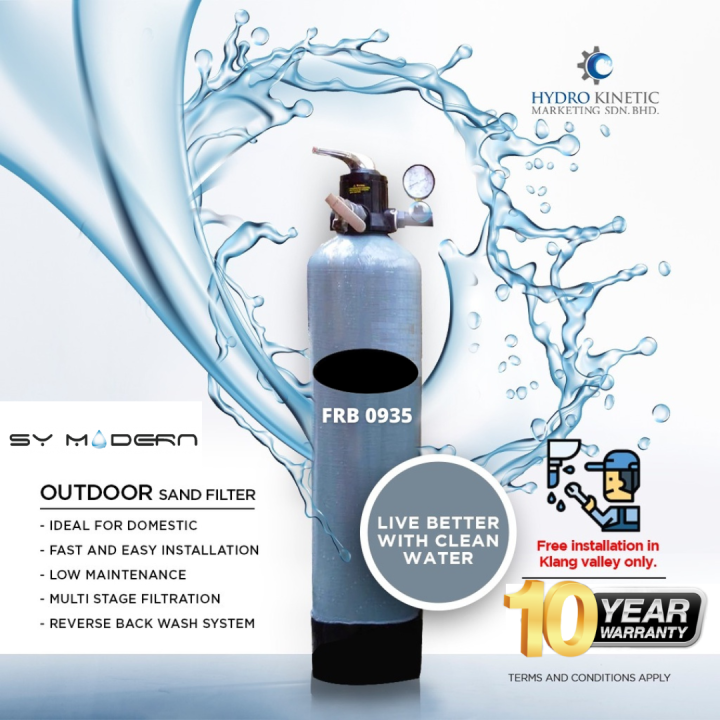 SY MODERN Outdoor Sand Filter Free Installation in KLG areas only, FRB ...
