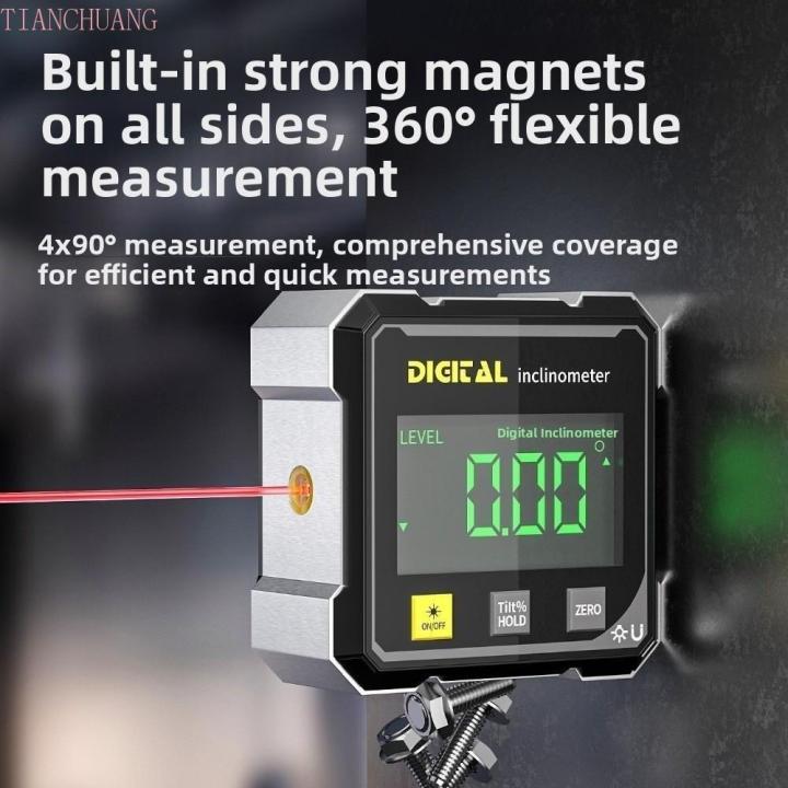 Mini Digital Level Angle Gauge/Finder Protractor Inclinometer with ...