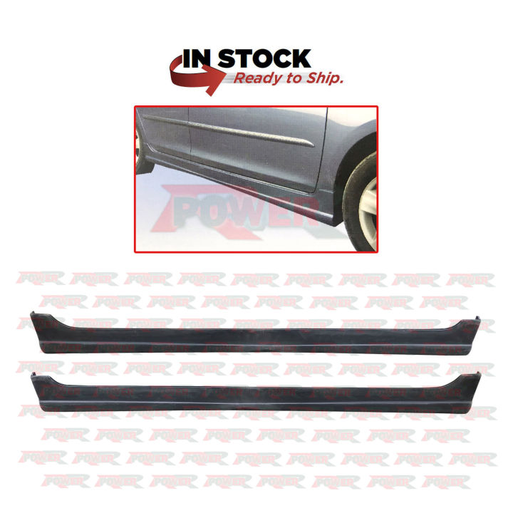 Toyota Vios Second Generation (2008) TR-D Style Side Skirt Door Under ...