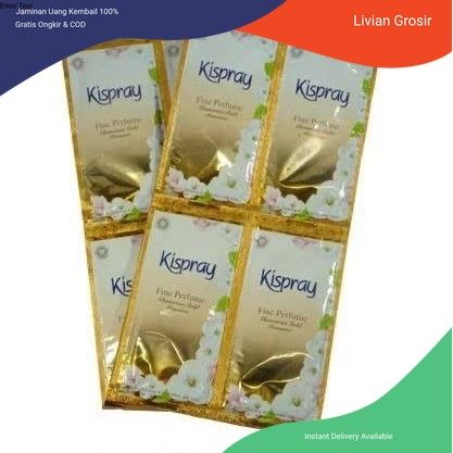 lg Kispray Gold Sachet (1 lembar isi 12 sachet) | Lazada Indonesia