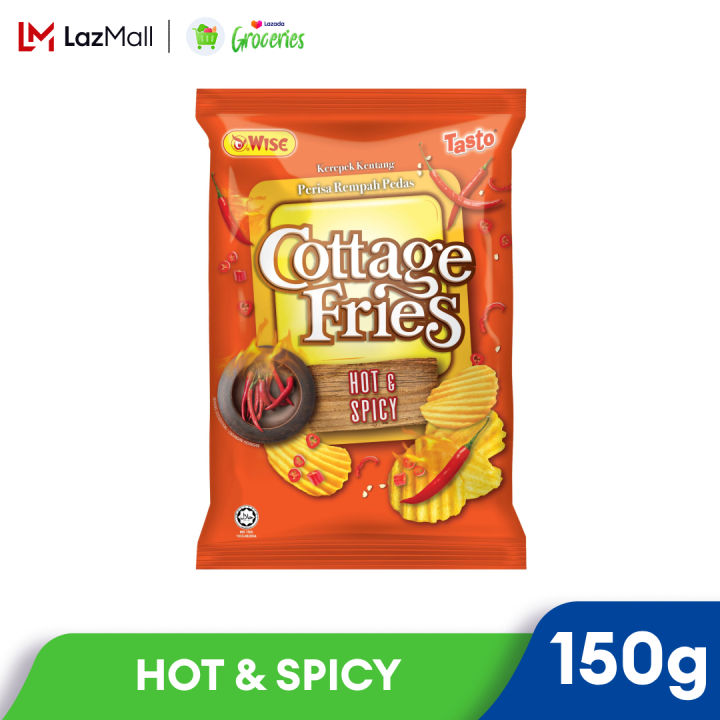 WISE COTTAGE FRIES HOT &SPICY 150G | Lazada