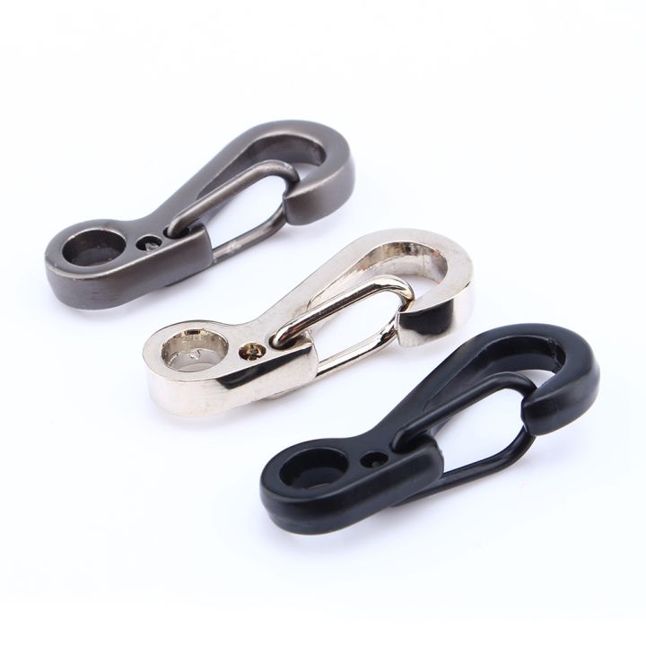 Carabiner heavy duty alloy snap key ring spring clips for hiking ...