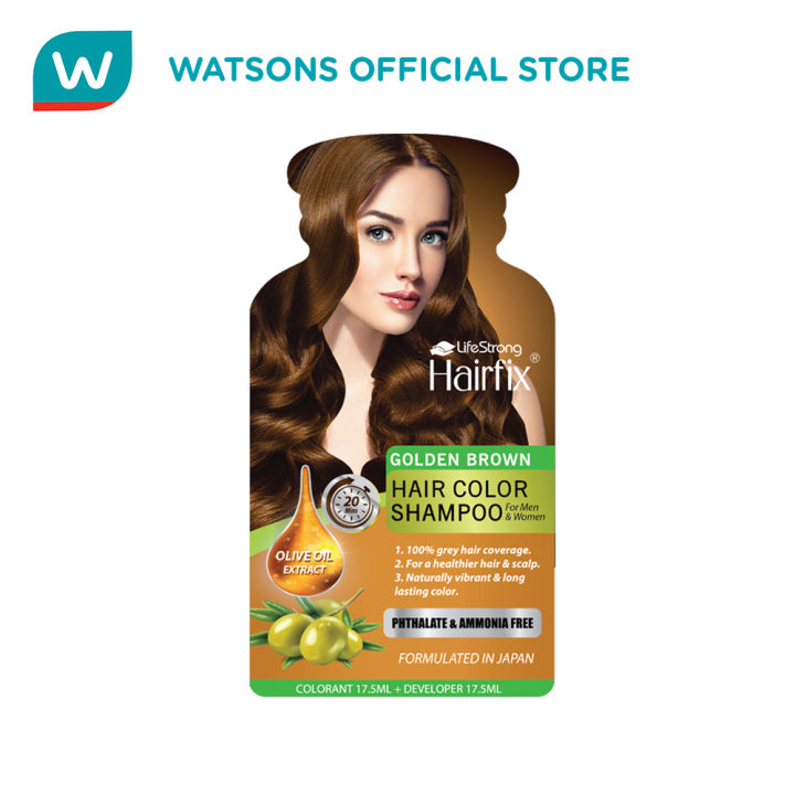 HAIRFIX Golden Hair Color Shampoo 35ml | Lazada PH