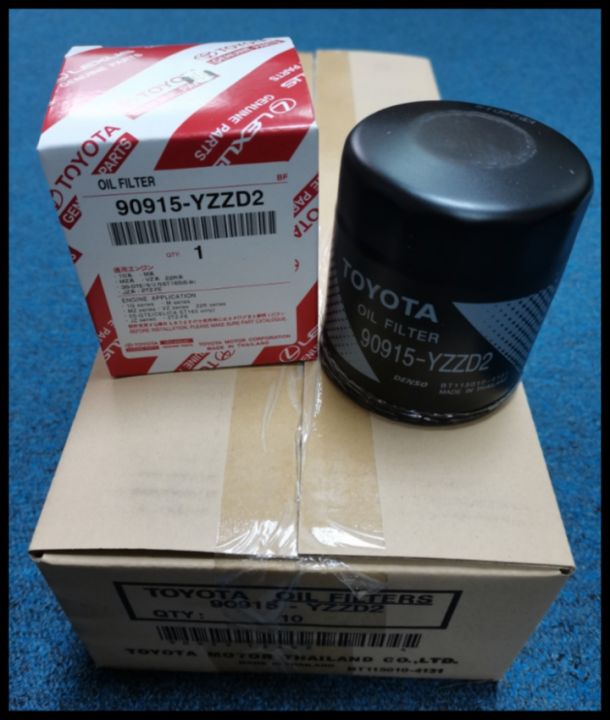 OIL FILTER TOYOTA CAMRY/ESTIMA/INNOVA/HIACE/HILUX (90915-YZZD2) | Lazada