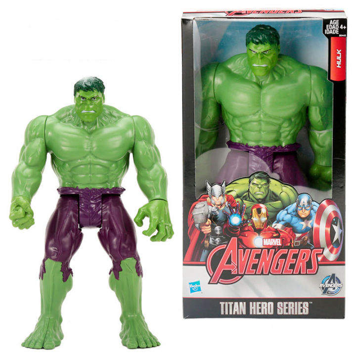 12 Inch Marvel Hulk Toys Head Hand Foot Movable Avengers Hulk Action ...