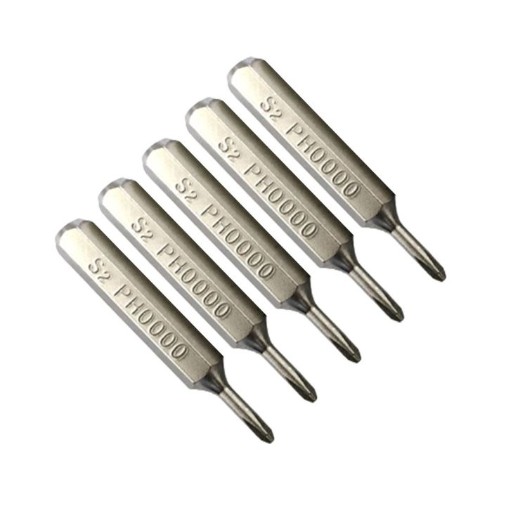 H4 × 28มม.ไขควง Bits PH0000 PH000 PH00 PH0 PH1 PH2 4Mm Hex Shank ...