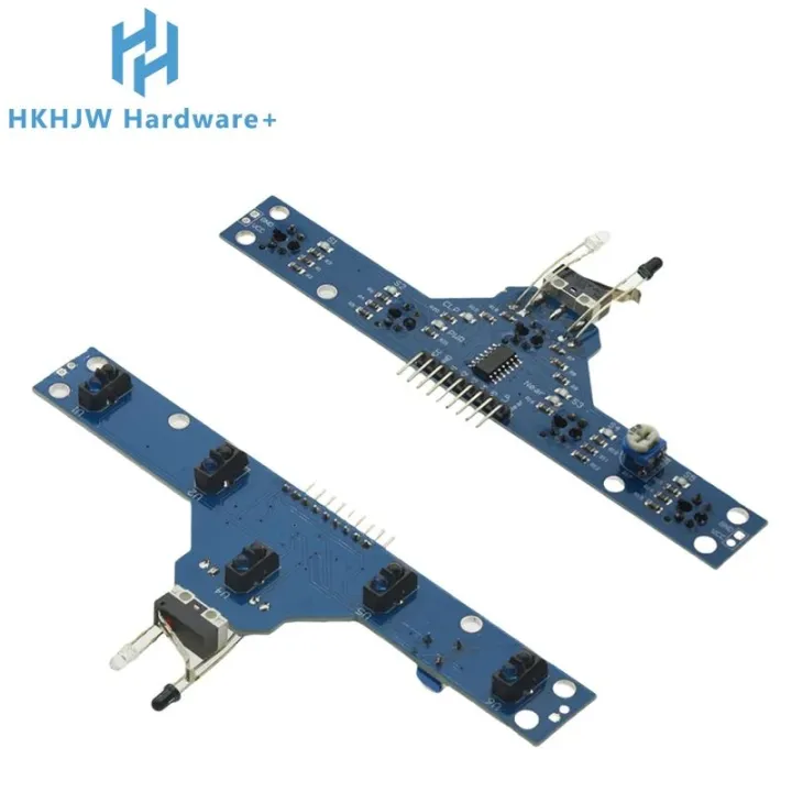 Infrared Tracing Sensor Module Five-way Tracing Obstacle Avoidance Patrol Line Tracing Module 5 ...