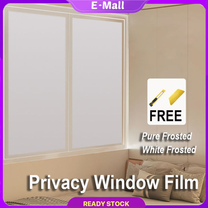 Frosted Window Tinted Film Privacy Window Film Privacy Anti UV Frosted ...