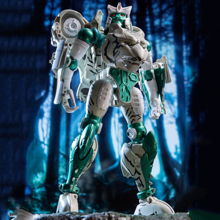 Transformers Toys Bw10 Beast Machines White Tiger Warrior Mp50 Robot ...
