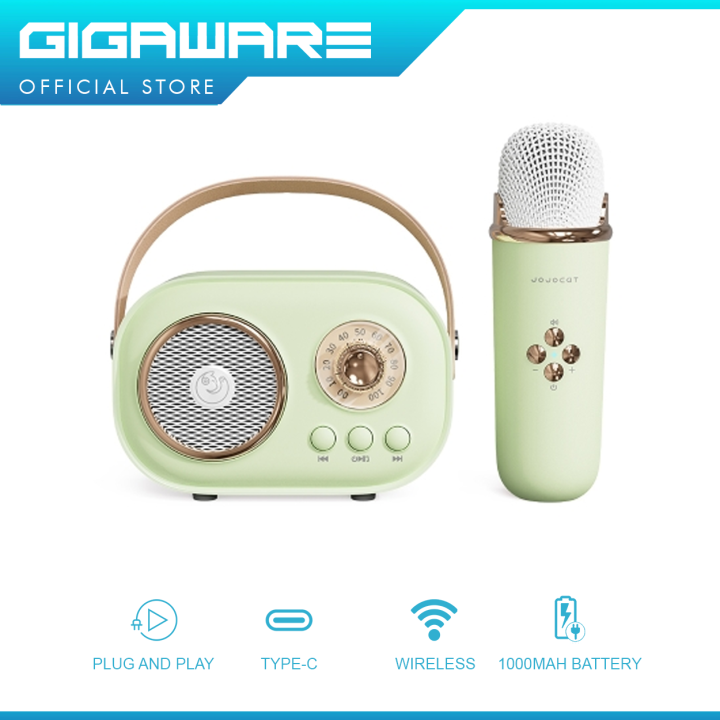 Gigaware C20 Plus Portable Mini Bluetooth Karaoke KTV Speaker With ...