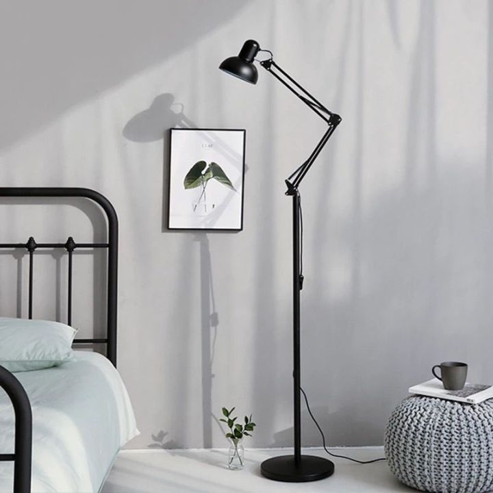 【Harga Minimum】Lampu Lantai - Putih Standing Floor Light Lampu Tiang ...